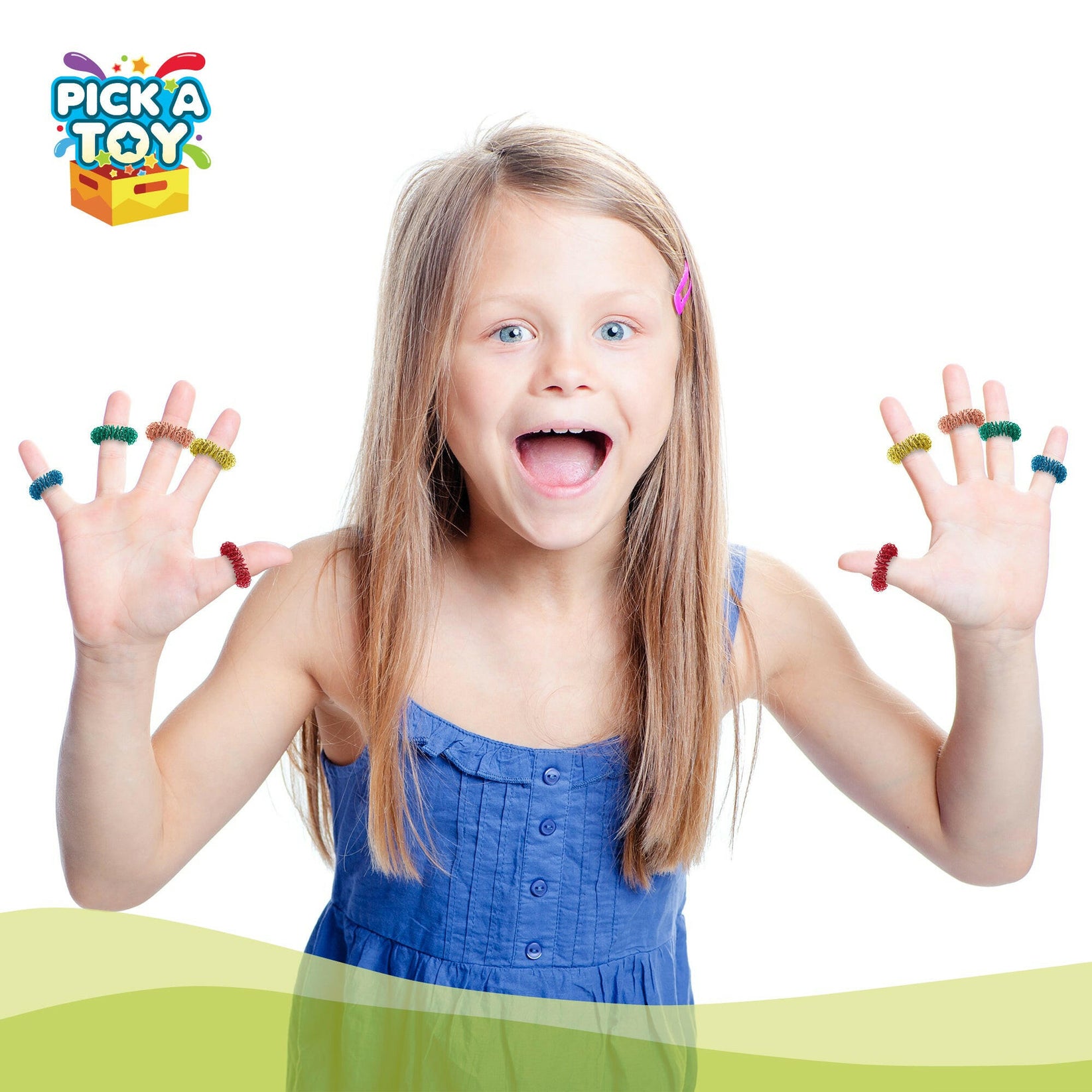 Buy Best Stress Relief Toys - Finger Rings Toy | Pick A Toy